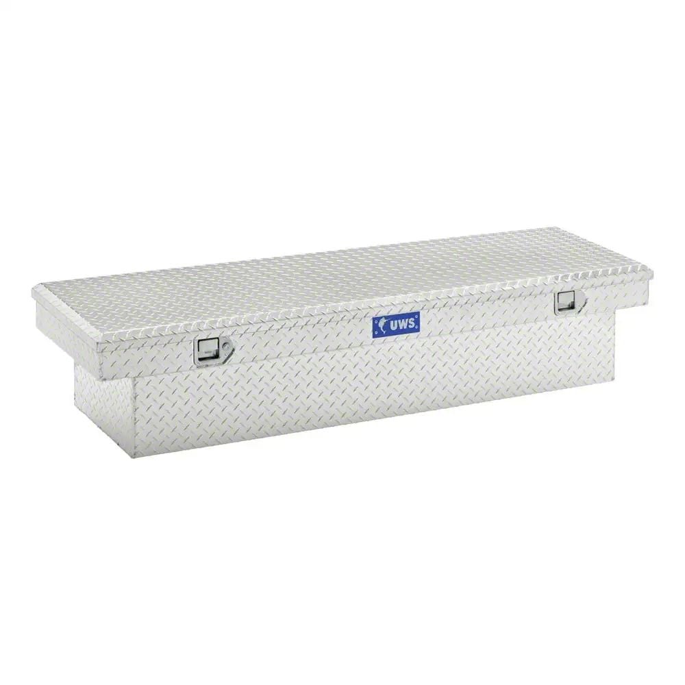 UWS F-250 Super Duty 72-Inch Aluminum Crossover Tool Box; Bright ...