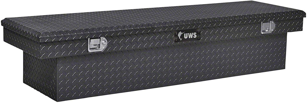 UWS RAM 3500 69-Inch Aluminum Crossover Tool Box; Gloss Black EC10442 ...