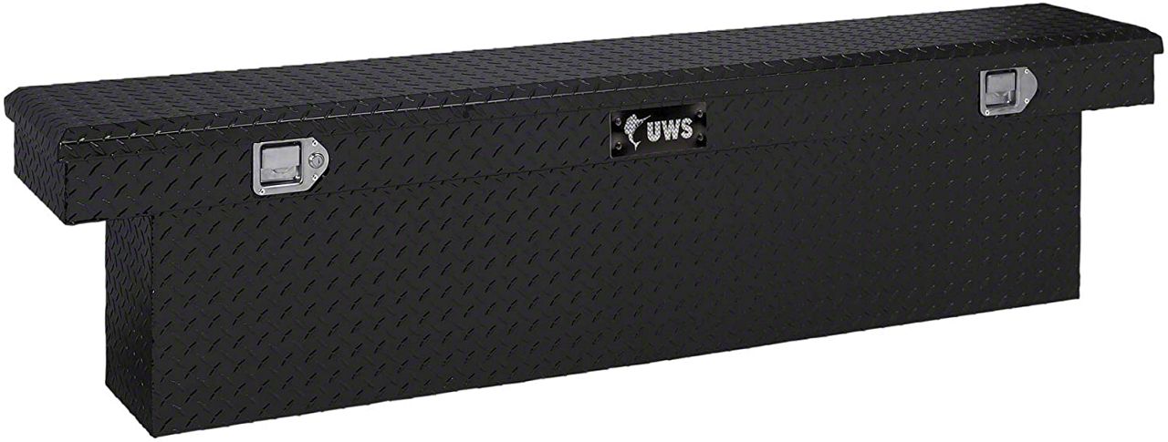 UWS RAM 3500 69-Inch Aluminum Deep Slim-Line Crossover Tool Box; Gloss ...