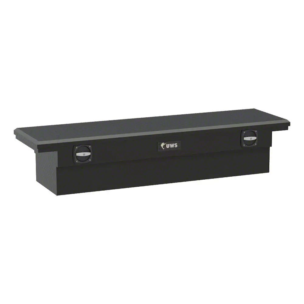 UWS RAM 3500 72-Inch Aluminum Low Profile Secure Lock Tool Box; Matte ...