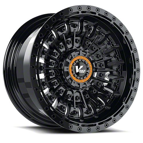 V-Rock Off-Road Wheels RAM 1500 Ural Textured Satin Black 8-Lug Wheel ...