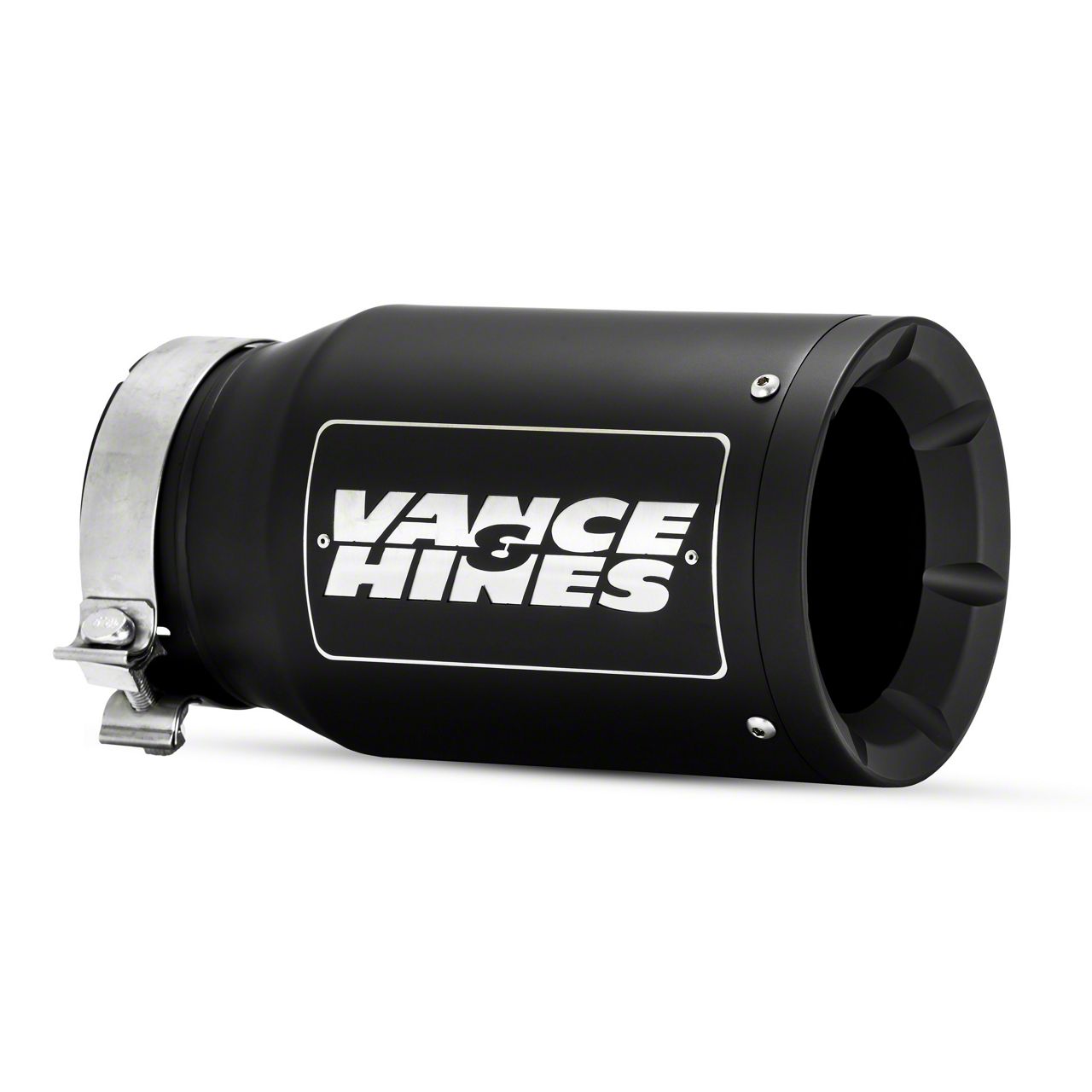 Vance & Hines F-250 Super Duty Eliminator Exhaust Tip; 6.50-Inch; Black ...