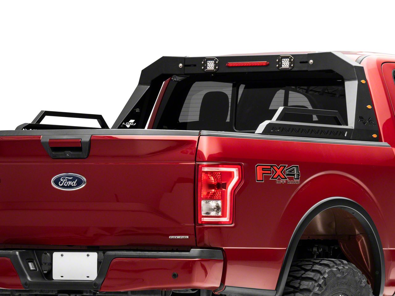 F-150 Delta Roll Bar; Black (04-25 F-150 Styleside) - Free Shipping