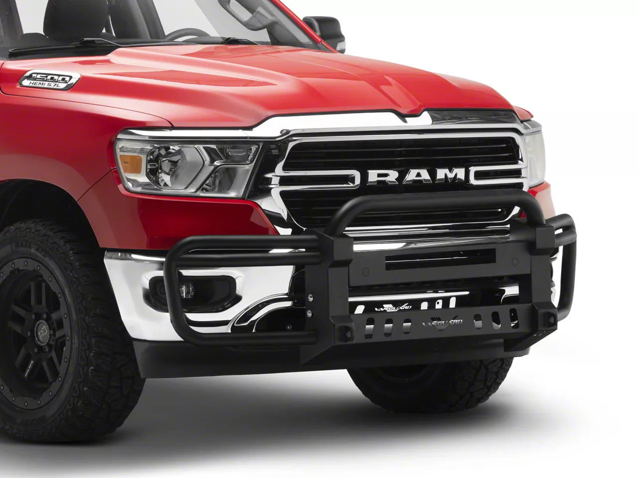 RAM 1500 Elite Modular Front Runner Grille Guard; Black (19-24 RAM 1500 ...