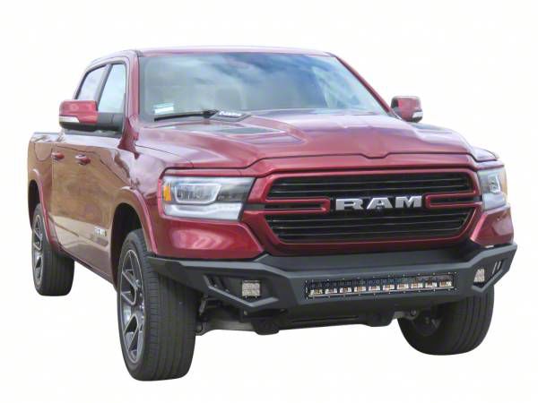 RAM 1500 HD Front Bumper; Black (19-24 RAM 1500, Excluding EcoDiesel ...