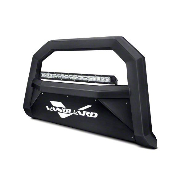 RAM 1500 Optimus Bull Bar with 20-Inch LED Light Bar; Black (09-18 RAM ...