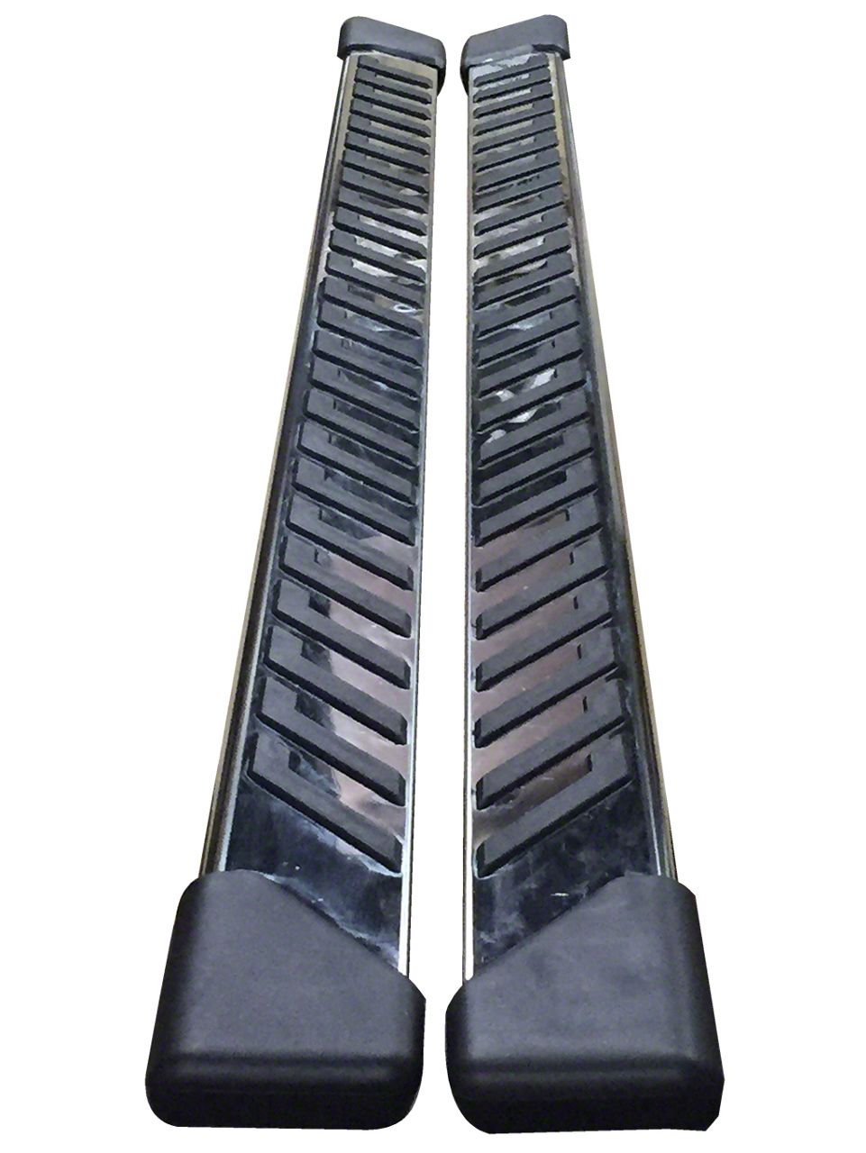 RAM 3500 CB2 Style Running Boards; Stainless Steel (10-24 RAM 3500 Crew ...
