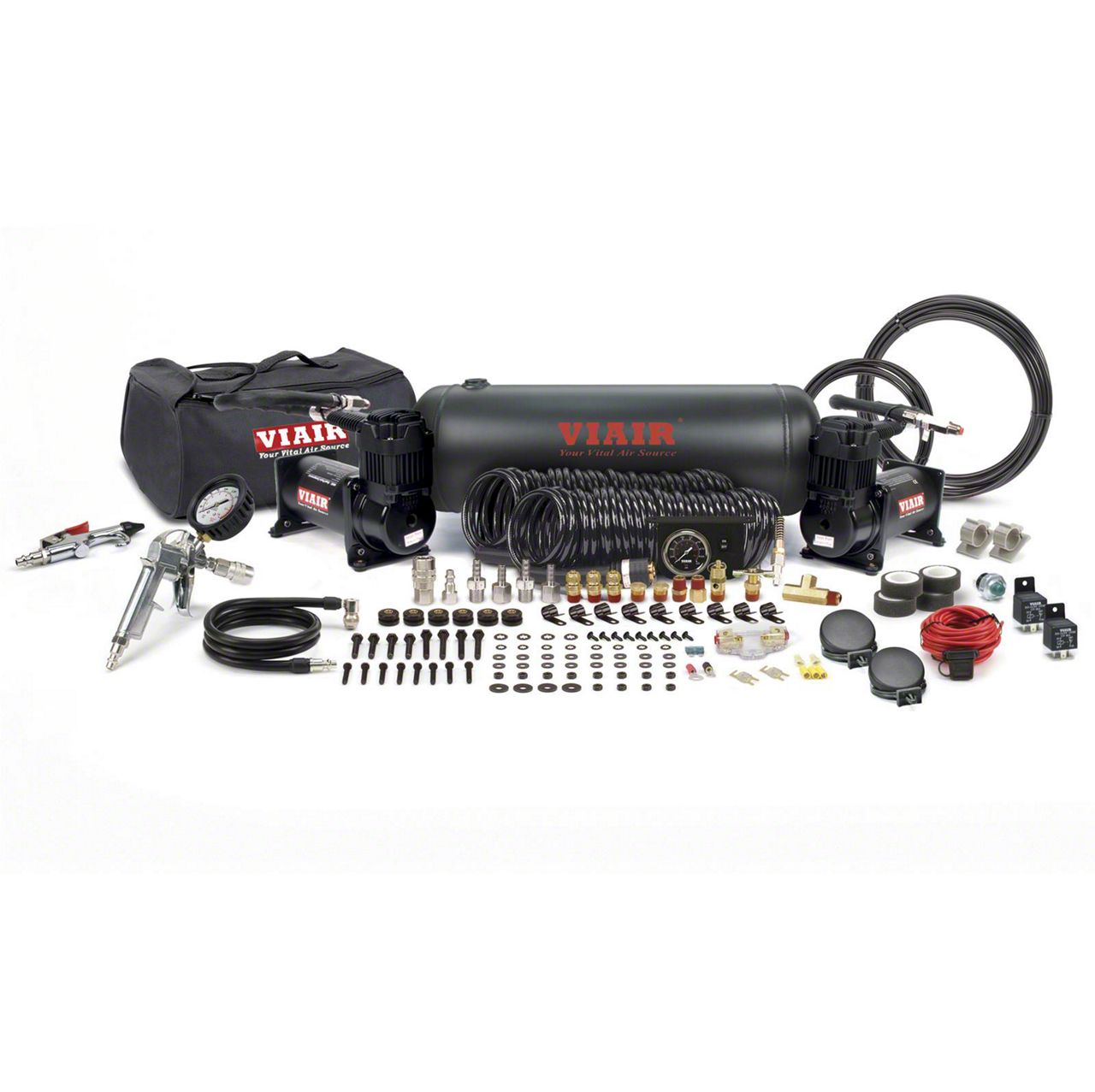 Viair F-150 Stealth Player Heavy Duty OnBoard Air System; 150 PSI / 4.55 CFM 50011 - Free Shipping