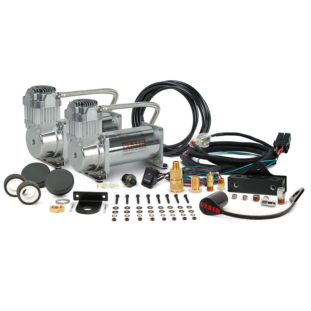 Viair Silverado 2500 Chrome 400 Dual High Performance Air Compressors ...