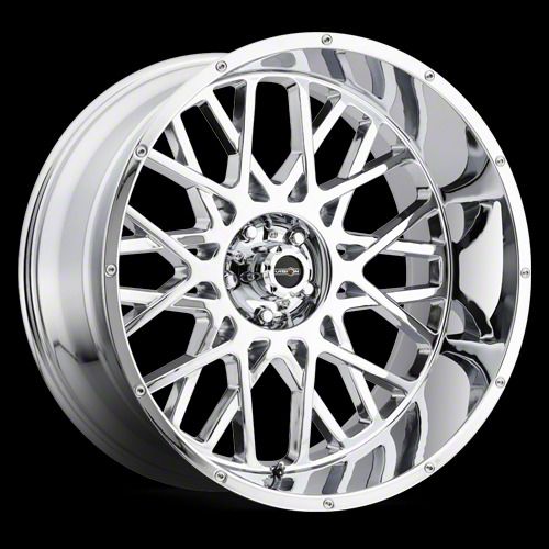 Vision Off-Road Silverado 2500 Rocker Chrome 8-Lug Wheel; 22x12; -51mm ...