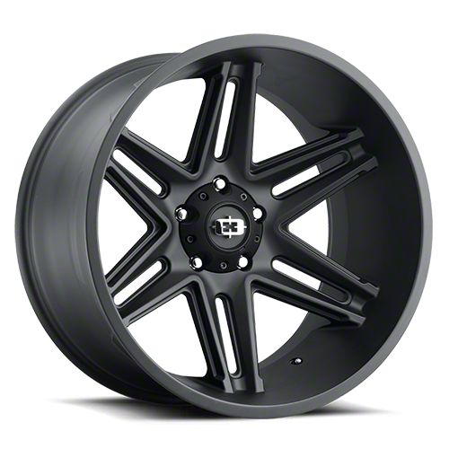 Vision Off-Road Yukon Razor Satin Black 6-Lug Wheel; 20x12; -51mm ...