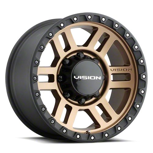 Vision Off-Road F-350 Super Duty Manx 2 Bronze 8-Lug Wheel; 17x9; 12mm ...