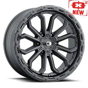 Vision Off-Road Ranger Korupt Satin Black 6-Lug Wheel; 20x10; -25mm ...