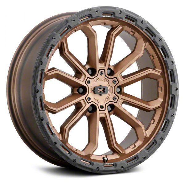 Vision Wheel F-150 Korupt Satin Bronze 6-Lug Wheel; 18x9; 12mm Offset ...