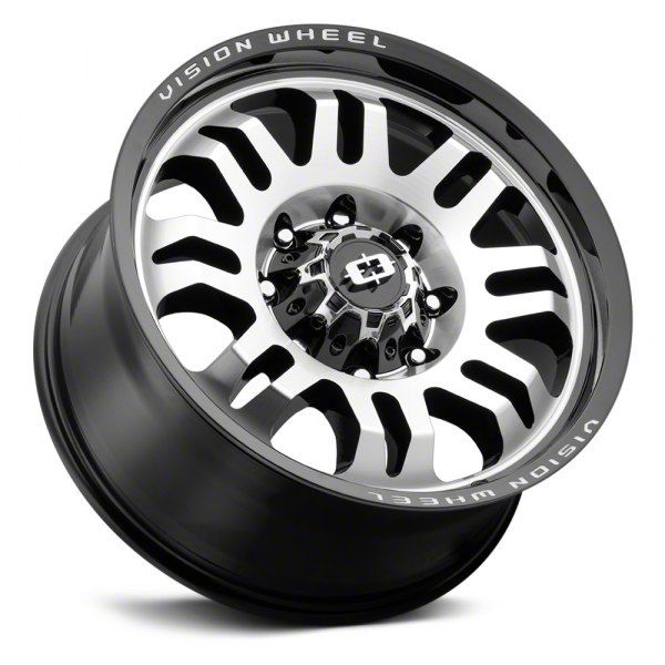 Vision Wheel F-150 Inferno Gloss Black Machined 6-Lug Wheel; 18x9; 12mm ...