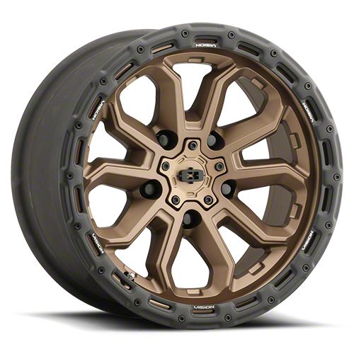 Vision Off-Road F-250 Super Duty Korupt Satin Bronze 8-Lug Wheel; 20x9 ...