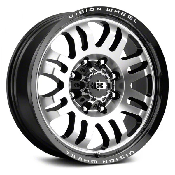 Vision Wheel F-150 Inferno Gloss Black Machined 6-Lug Wheel; 18x9; 12mm ...