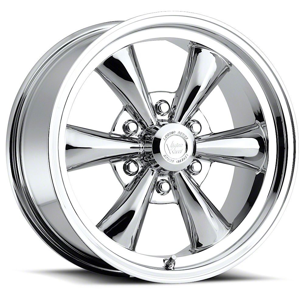 Vision Wheel Canyon Legend 6 Chrome 6-Lug Wheel; 17x8; 0mm Offset ...