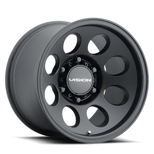 Vision Off-Road Canyon Midway Satin Black 6-Lug Wheel; 20x10; -25mm ...