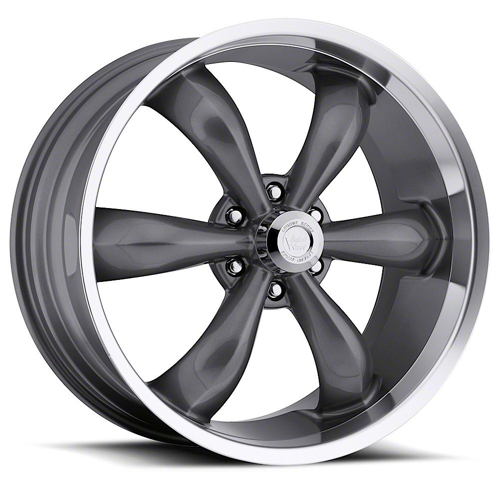 Vision Wheel Yukon Legend 5 Gunmetal Machined 6-Lug Wheel; 20x9; 20mm ...