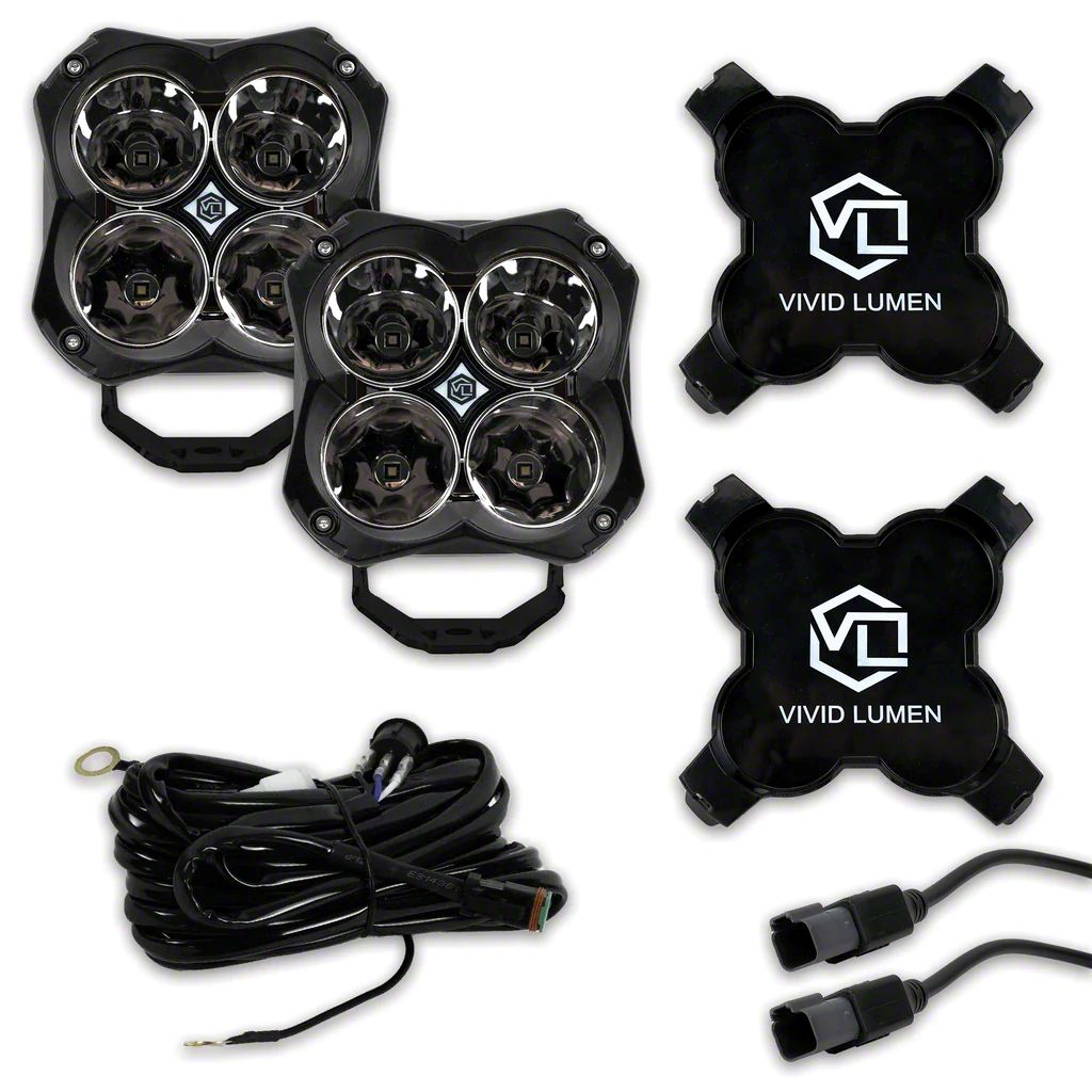 Vivid Lumen Industries Yukon FNG Intense 5-Inch LED Light Pods; Hyper ...