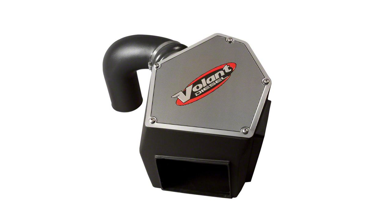 Volant RAM 3500 Closed Box Cold Air Intake with MaxFlow 5 Oiled Filter 16067 (10-12 6.7L RAM ...