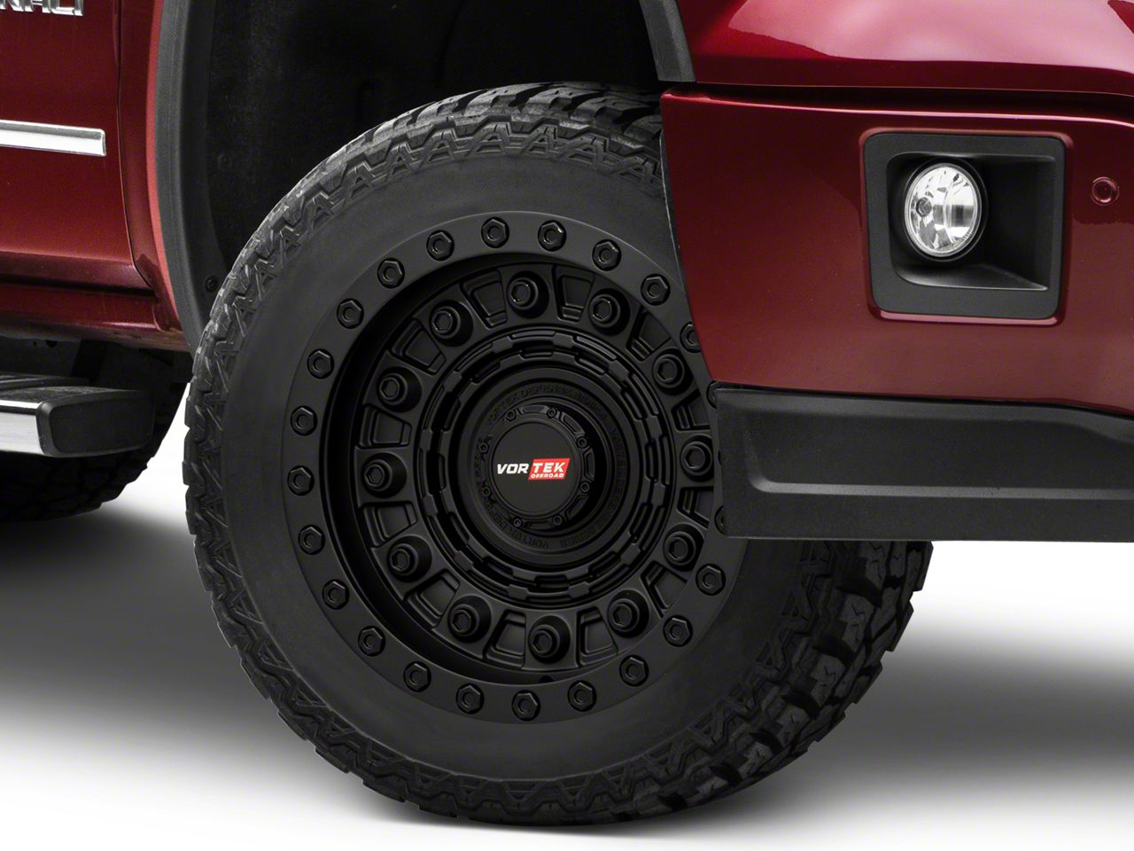Vortek Off-Road Sierra 1500 VRD-701 Matte Black 6-Lug Wheel; 20x9.5 ...