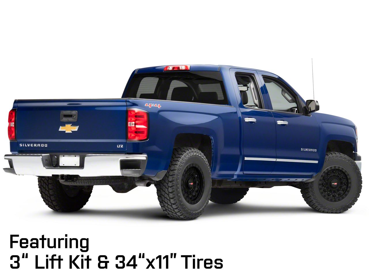 Vortek Off-Road Silverado 1500 VRD-701 Matte Black 6-Lug Wheel; 18x9 ...