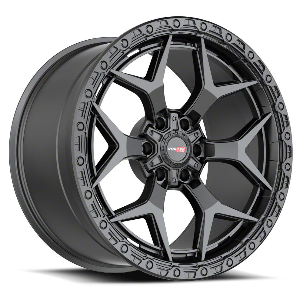 Vortek Off-Road F-150 VRT-603 Matte Black 6-Lug Wheel; 20x9; 18mm ...