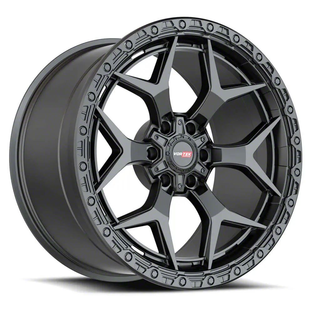 Vortek Off-Road Canyon VRT-603 Matte Black 6-Lug Wheel; 17x9; 0mm ...