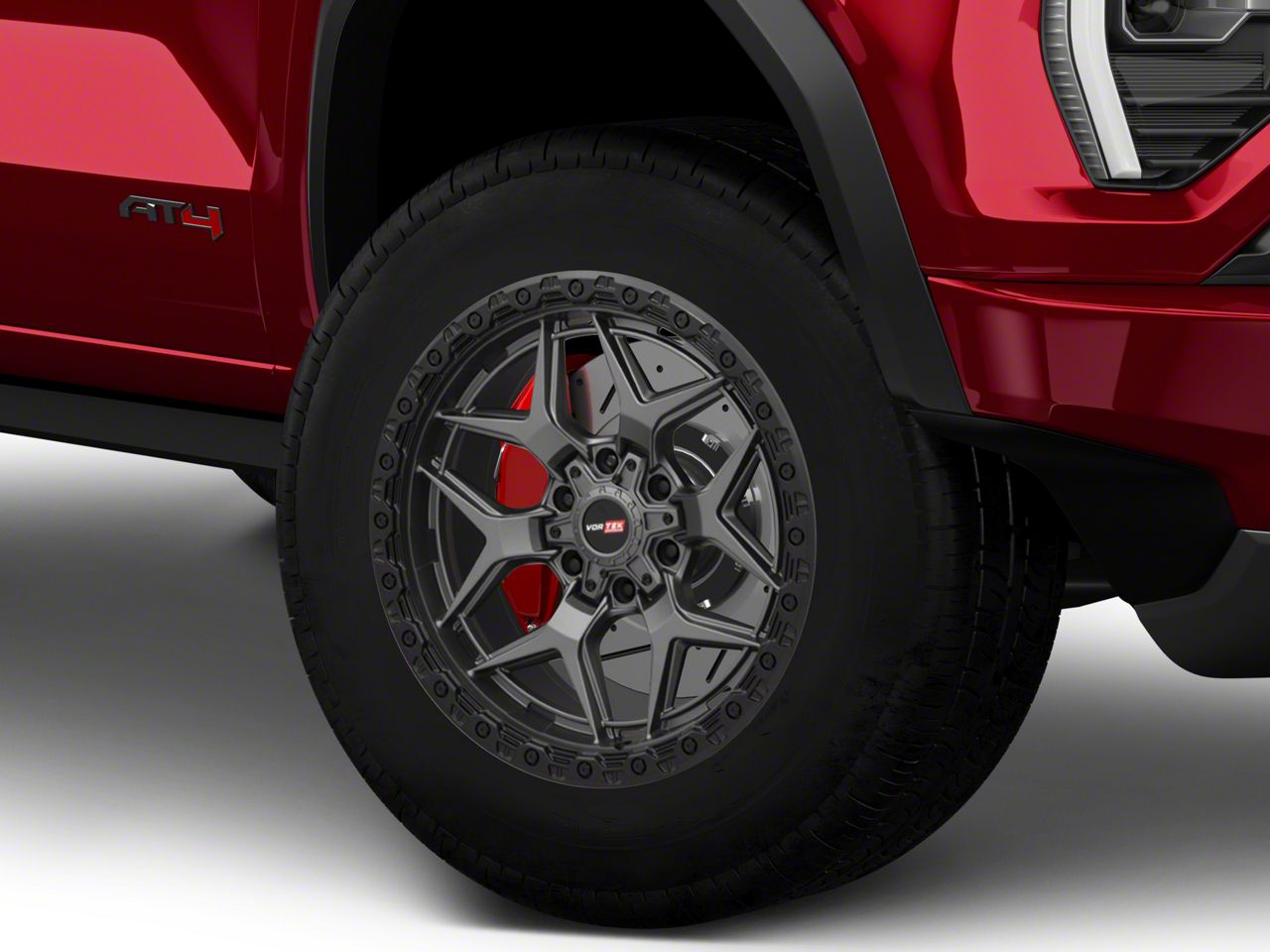 Vortek Off-Road Canyon VRT-603 Matte Titanium with Black Bead Ring 6 ...