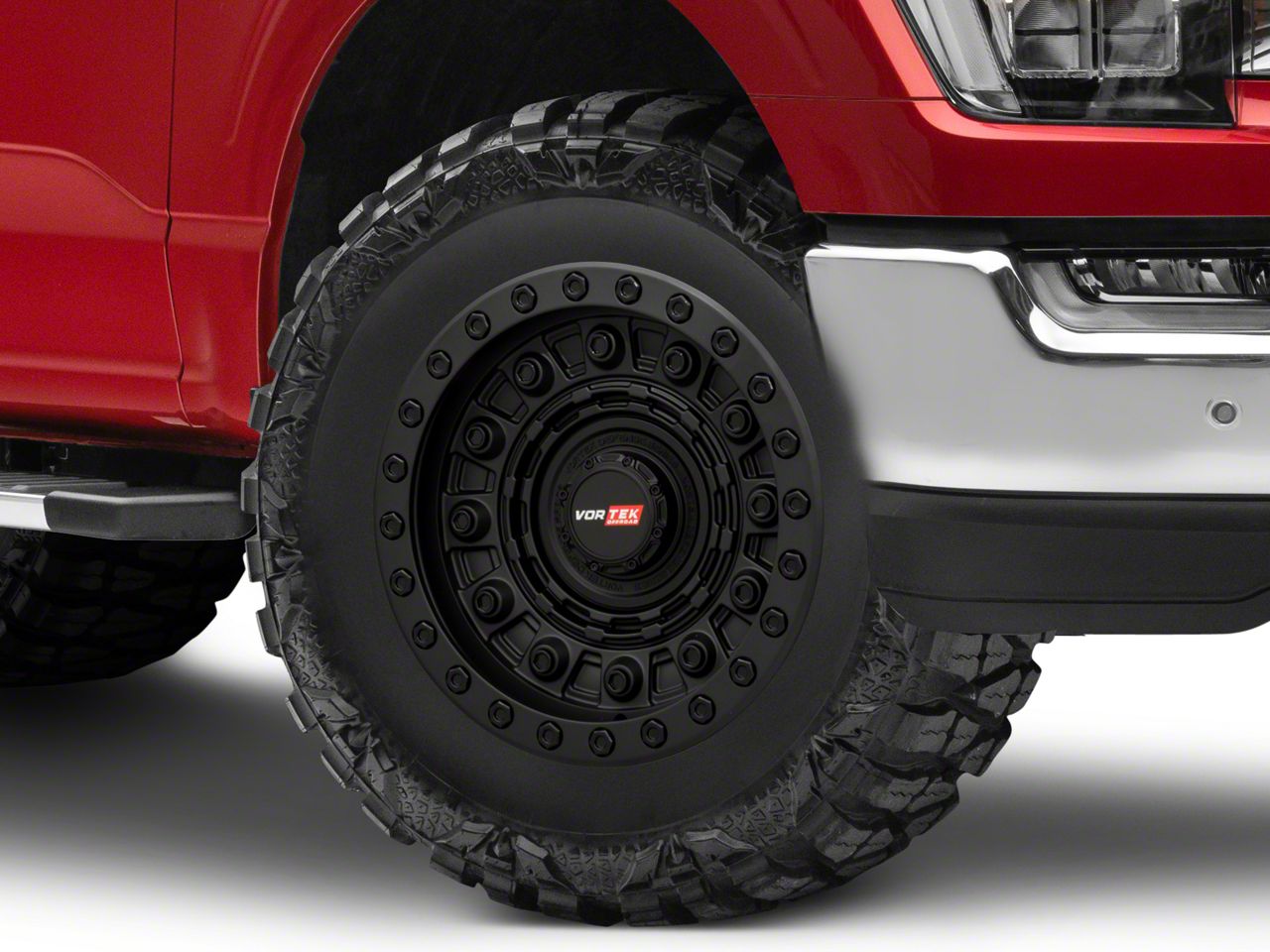 Vortek Off-Road F-150 VRD-701 Matte Black 6-Lug Wheel; 18x9; 12mm ...