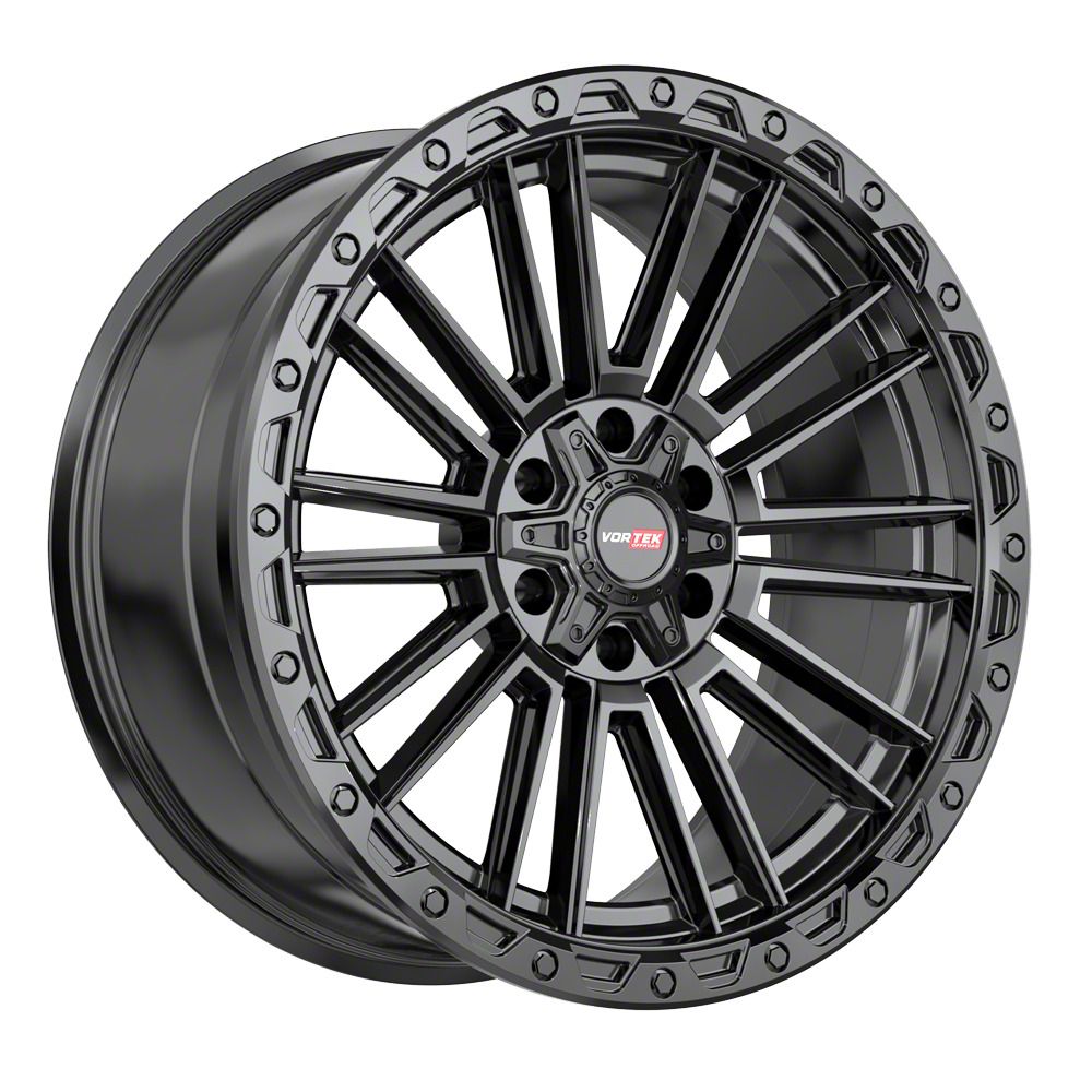 Vortek Off-Road F-150 VRT-604 Satin Black 6-Lug Wheel; 17x9; 12mm ...