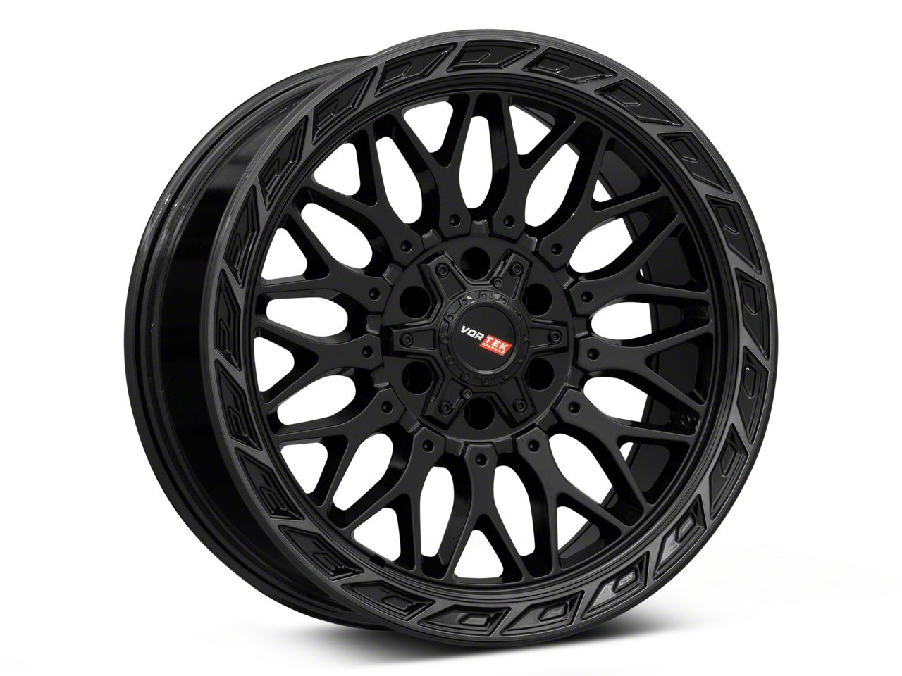 Vortek Off-Road RAM 1500 VRP-503 Black Diamond Cut Ring with Dark Tint ...