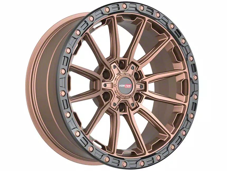 Vortek Off-Road Silverado 1500 VRT-601 Matte Bronze with Black Bead ...