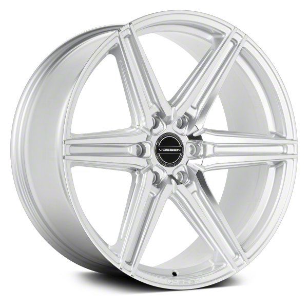 Vossen Yukon HF6-2 Silver Polished 6-Lug Wheel; 20x9.5; 15mm Offset ...
