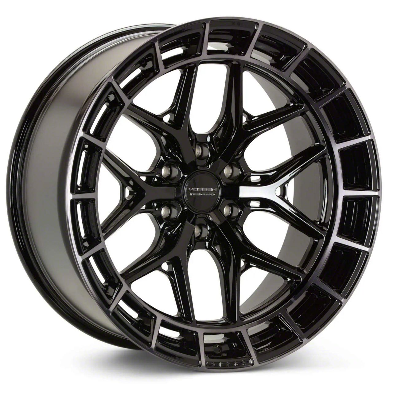 Vossen F-150 HFX1 Deep Tinted Gloss Black 6-Lug Wheel; 20x9.5; 15mm Offset HFX1-0F04 (21-25 F ...