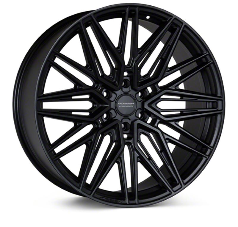 Vossen Silverado 1500 HF6-5 Deep Satin Black 6-Lug Wheel; 22x9.5; 20mm ...