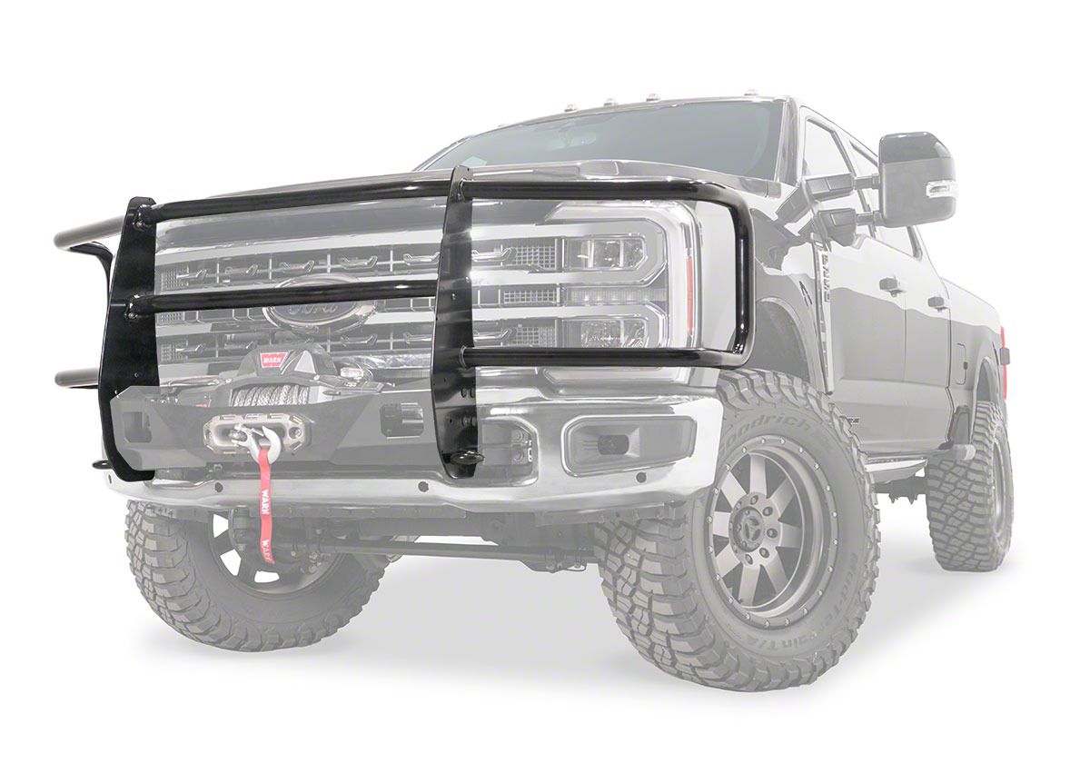 WARN F-250 Super Duty Trans4mer Gen III Full Grille Guard Add-On; Black ...