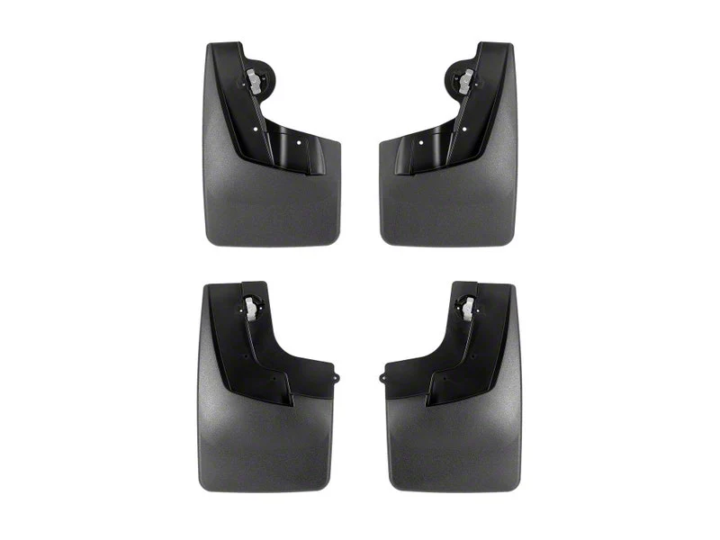 Weathertech Colorado No-Drill Mud Flaps; Front and Rear; Black 110171 ...