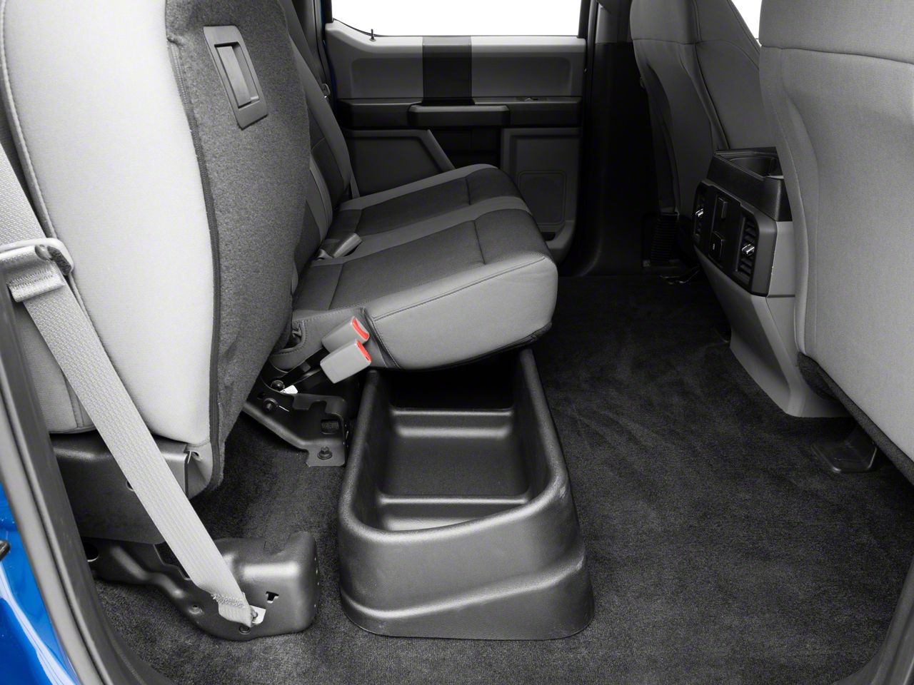 Weathertech F-150 Underseat Storage System; Black 4S001 (15-25 F-150 ...