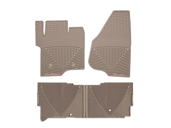 Weathertech F-350 Super Duty All-Weather Front and Rear Rubber Floor ...