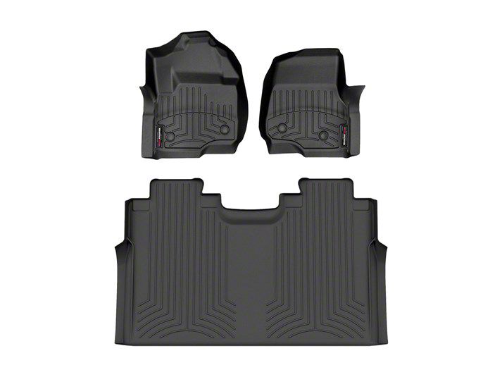 Weathertech F-350 Super Duty DigitalFit Front and Rear Floor Liners for ...
