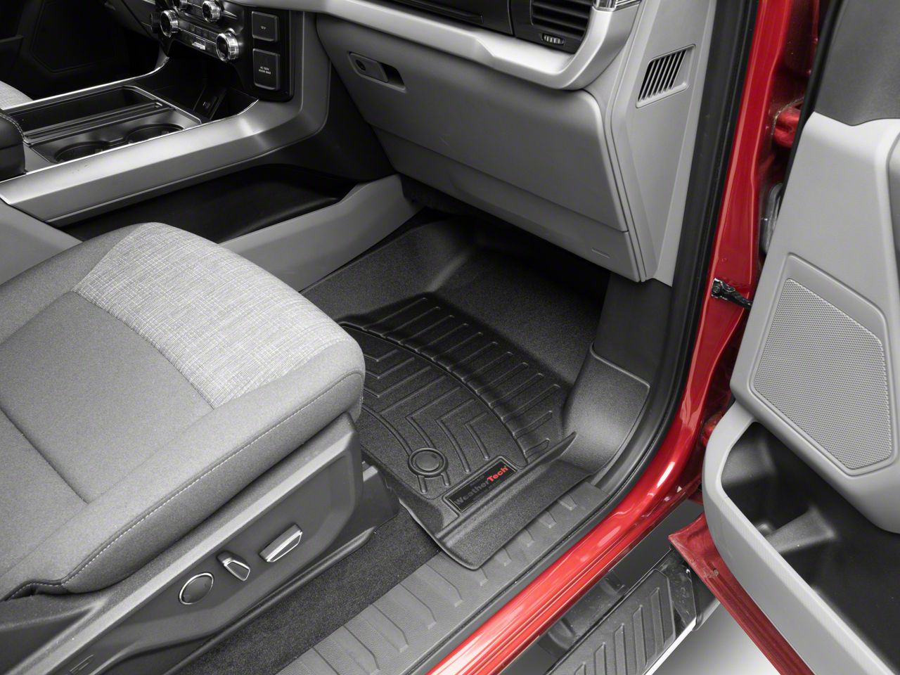 Weathertech F-150 DigitalFit Front Floor Liners; Black 446971 (15-25 F ...