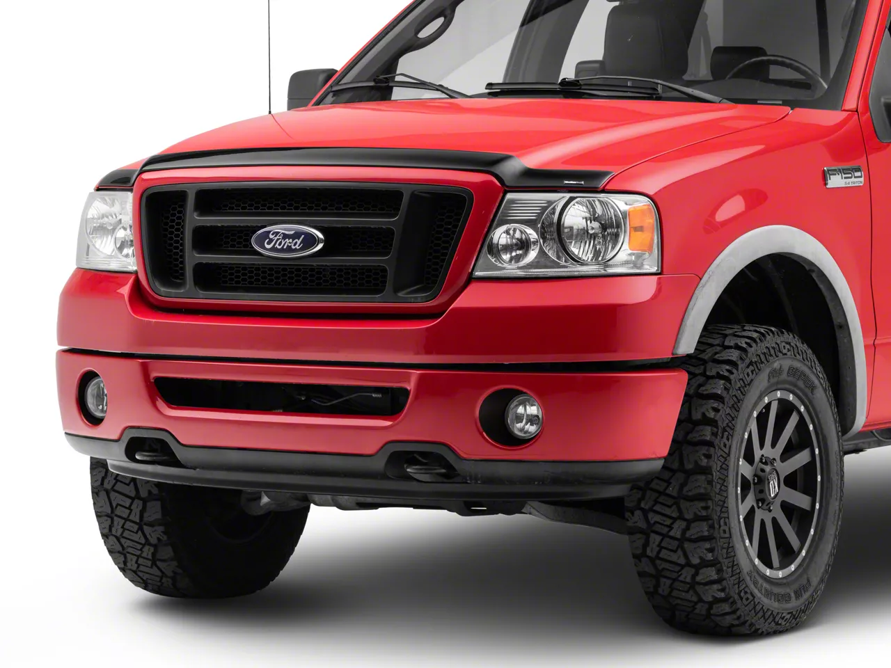 Weathertech F-150 Low Profile Hood Protector - Dark Smoke 55027 (04-08 ...