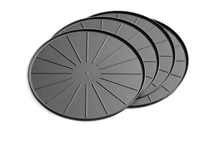 Weathertech RAM 1500 12-Inch Round Coaster Set; Black 8A12CSTBK - Free ...
