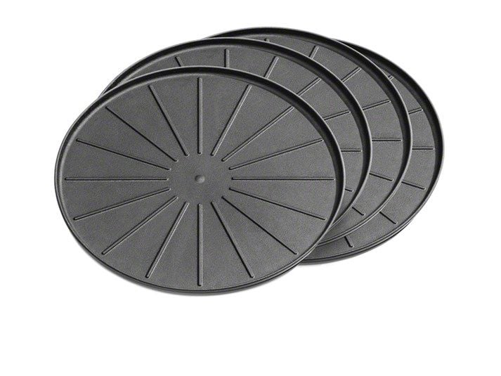 Weathertech RAM 2500 10-Inch Round Coaster Set; Black 8A10CSTBK - Free ...