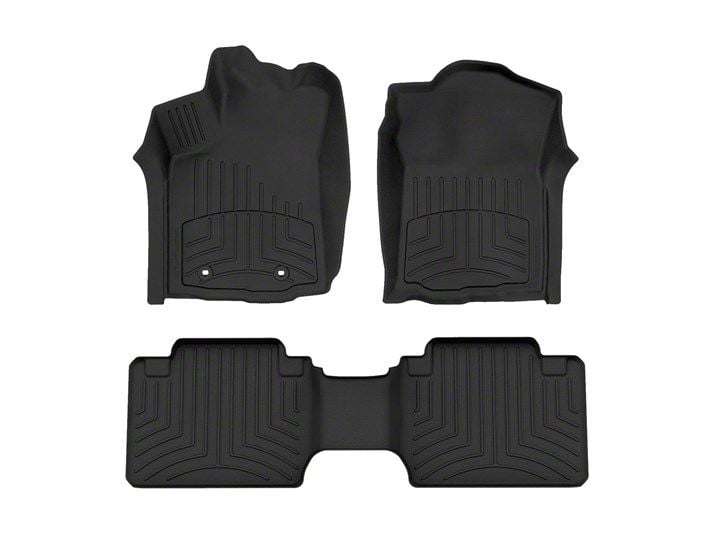 Weathertech RAM 3500 Front and Rear Floor Liner HP; Black 444781IM ...