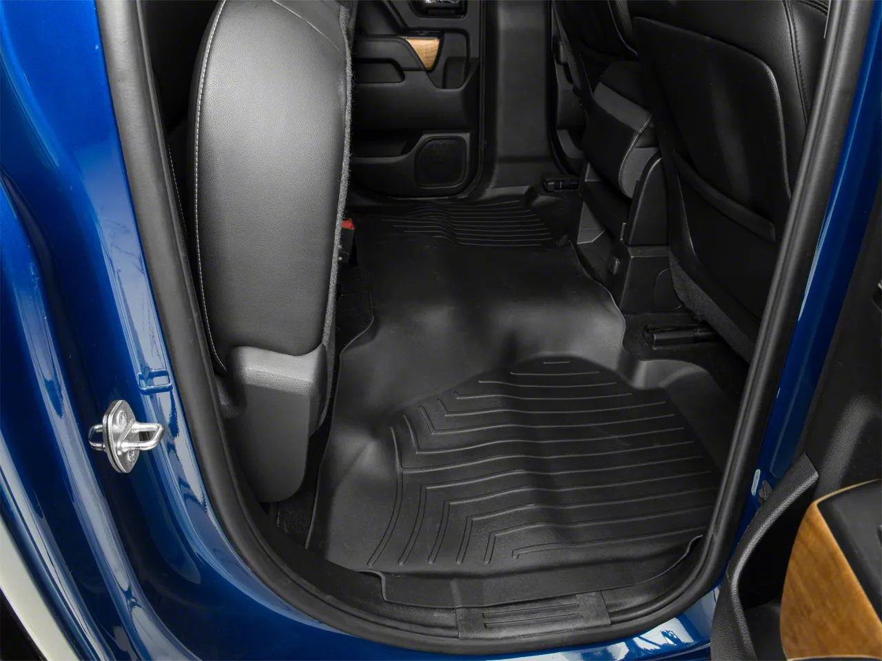 Weathertech Silverado DigitalFit Rear Floor Liner - Black S101390 (14 ...