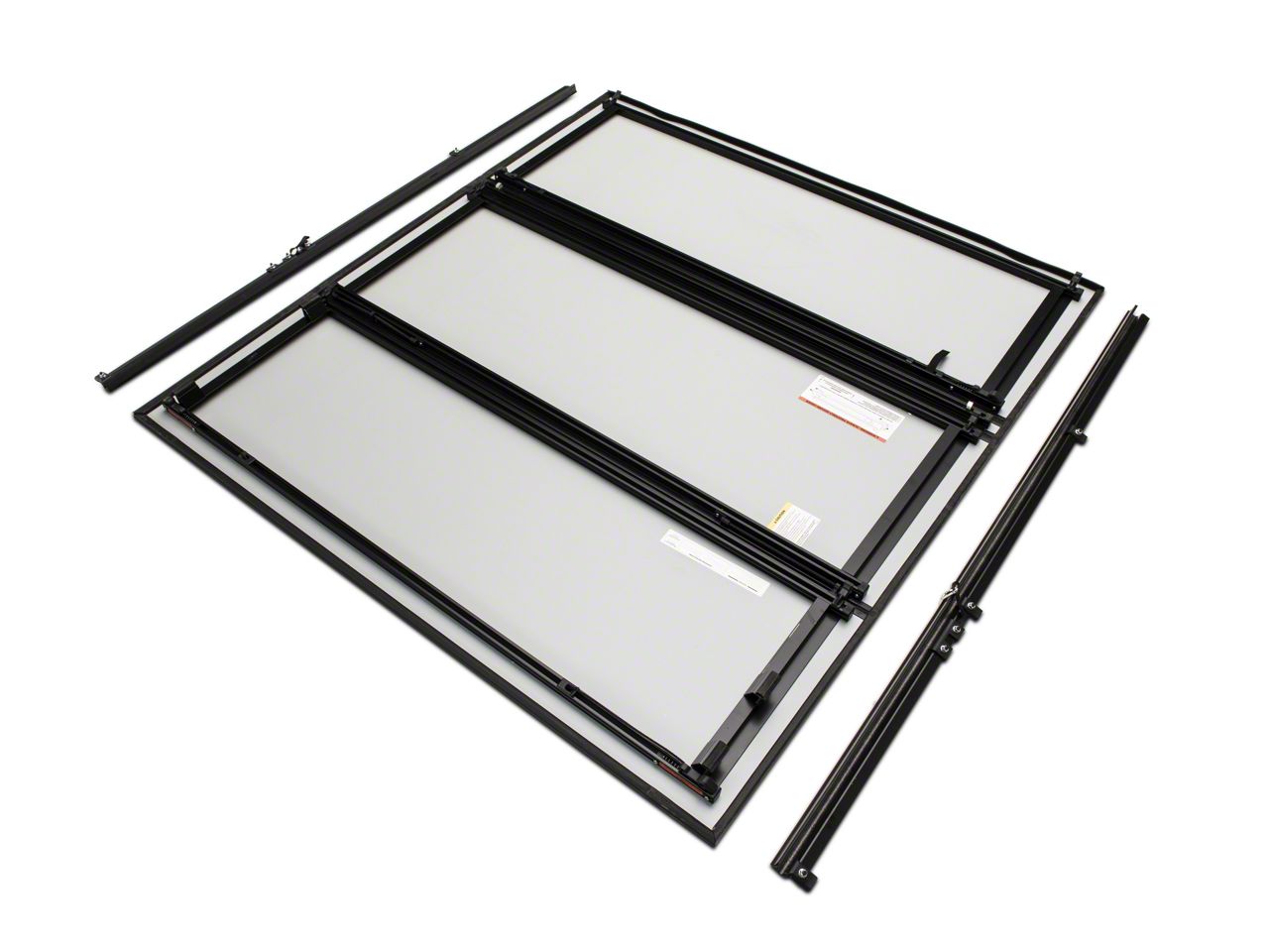 Weathertech Sierra 1500 AlloyCover Hard Tri-Fold Tonneau Cover S511848 ...